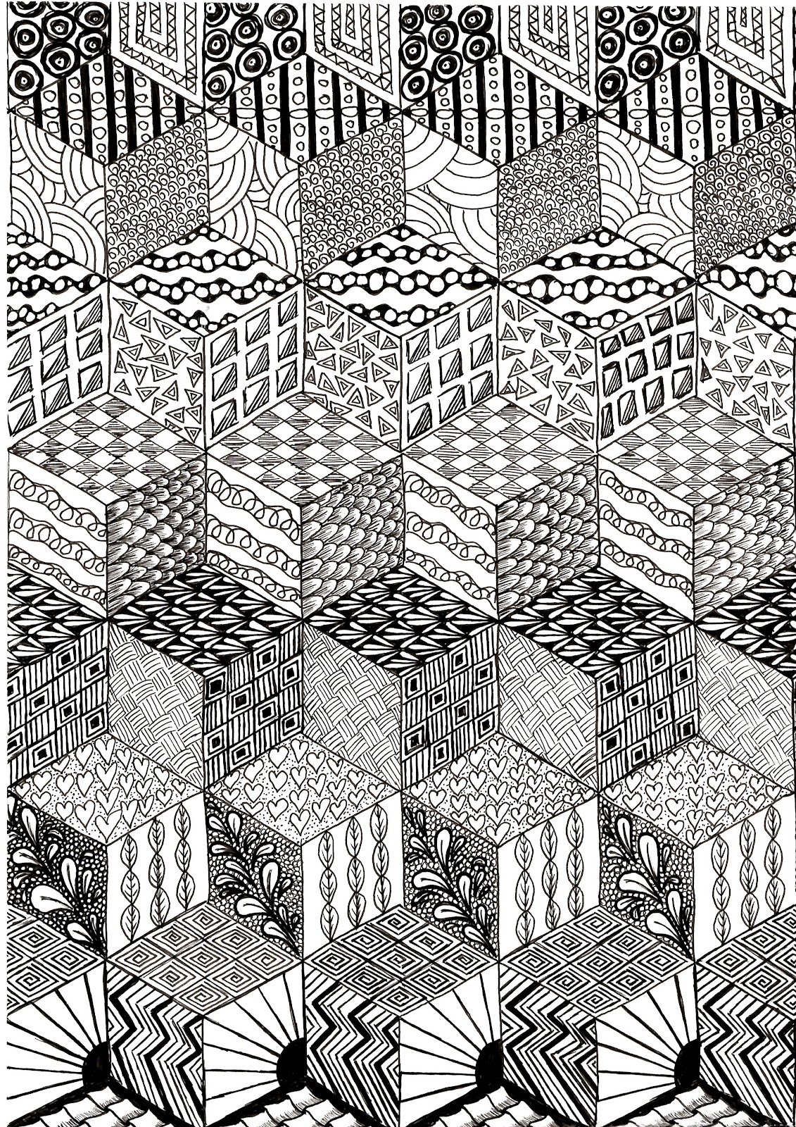 Wendy's House: Tangled Escher Pattern