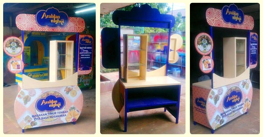 Booth Portable Arabian Food Rp 2,800.000 | Booth Portable Murah-Booth ...
