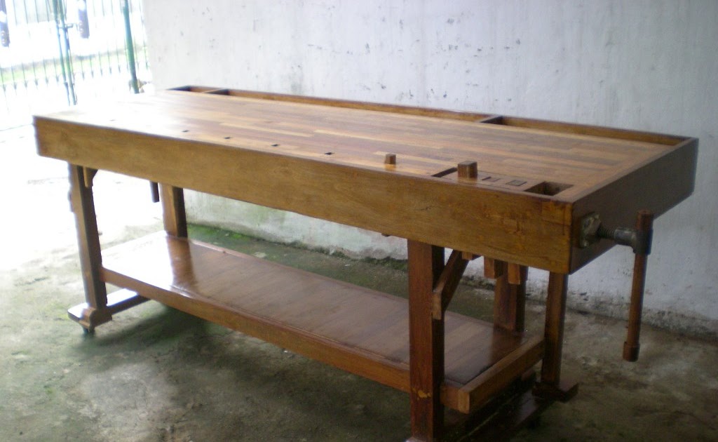 Perabot Kayu Sederhana / Simply Wood Furniture: Woodworking Workbench ...