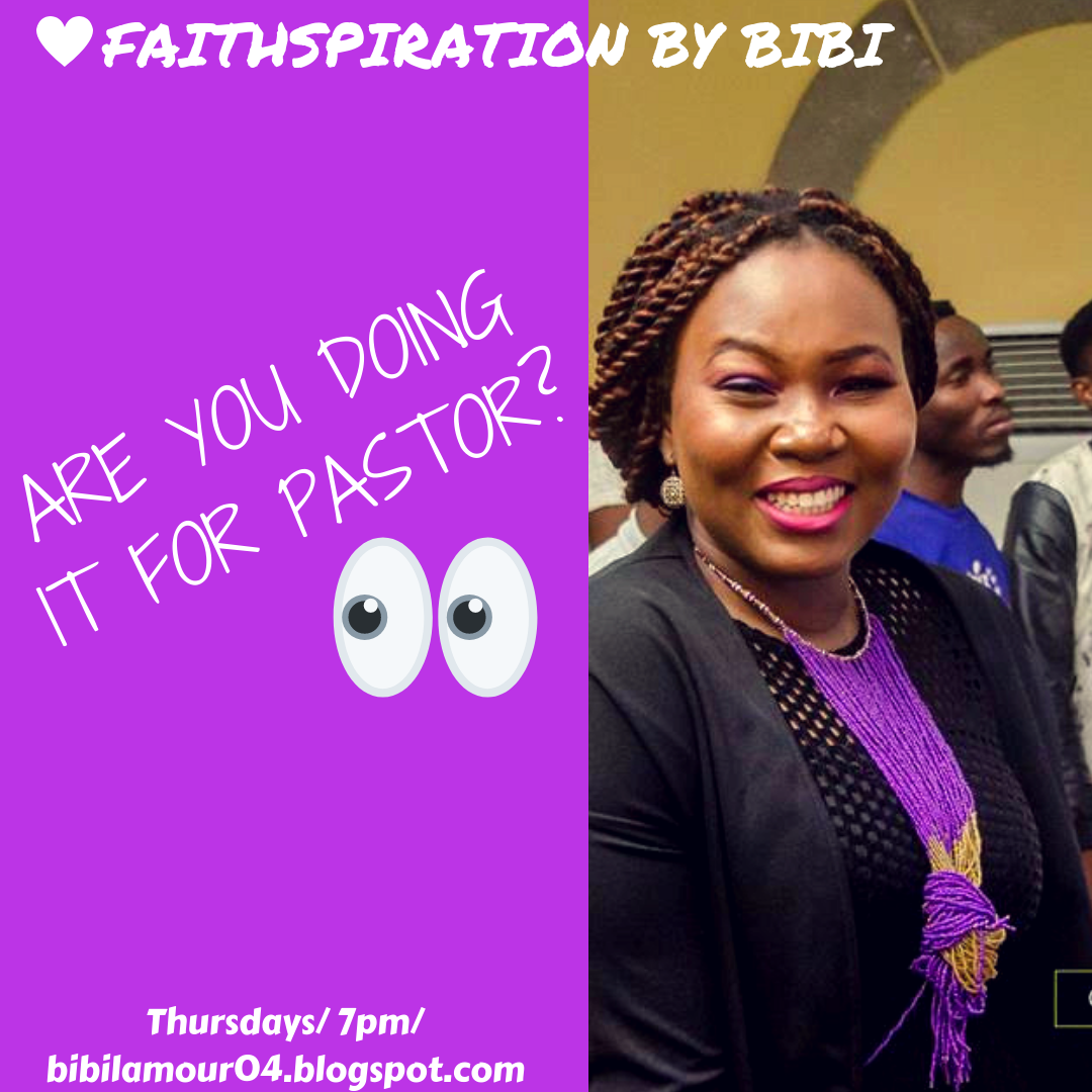 Eye service in the church