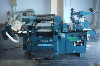 MetroGraphic Equipment: *SOLD* IWASAKI RU50 Semi Rotary Letterpress Machine
