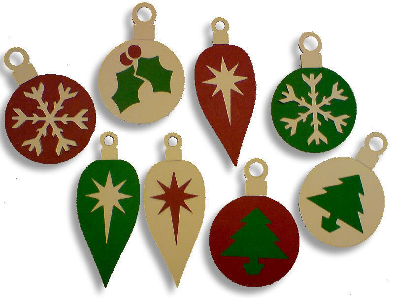 My Crafty Life...: Freebie Cutting Files - Holiday Ornaments