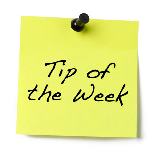 Shiv's Sweet Delights: Tip of the week