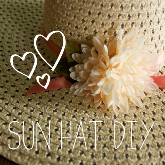 sara.december.rose: SUN HAT DIY