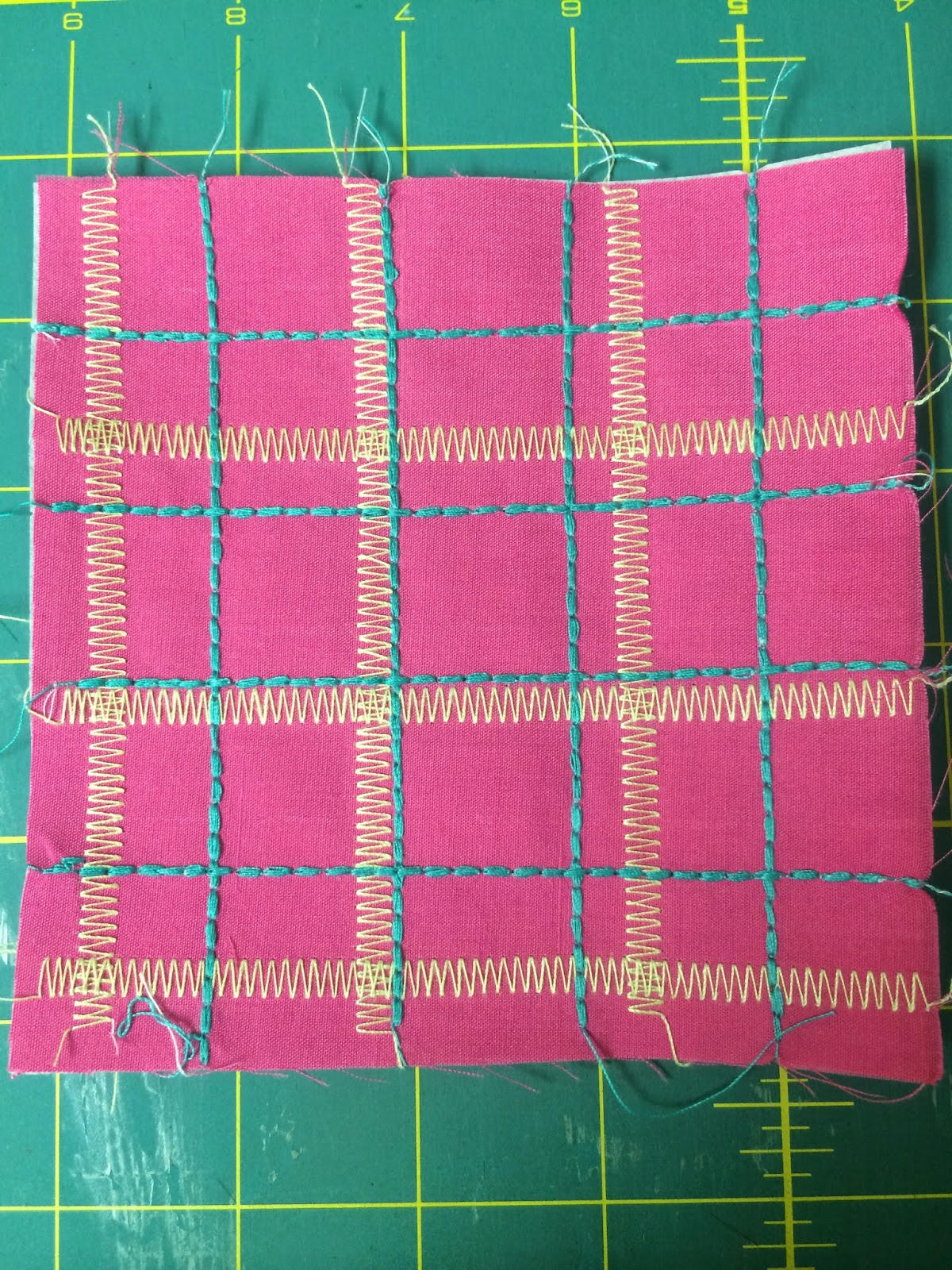 Thread. Color. Imagination.: Create Your Own Plaid Fabric