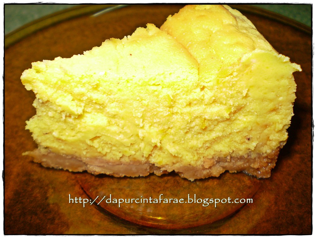 Dapur Cinta: Kek Keju Labu