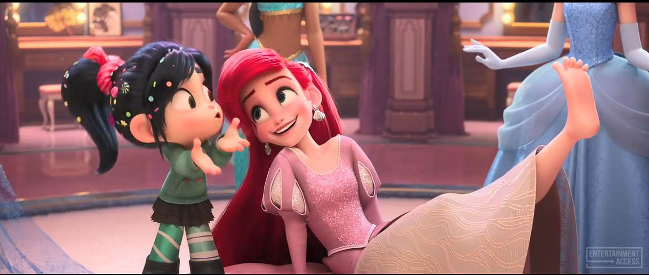 Anime Feet: Wreck It Ralph 2 Ralph Breaks The Internet : Ariel