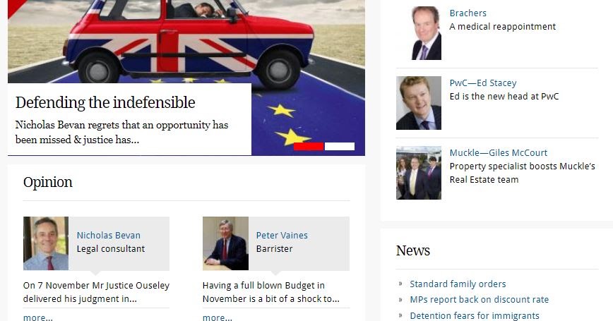 NOTA BENE legal consulting: DEFENDING THE INDEFENSIBLE