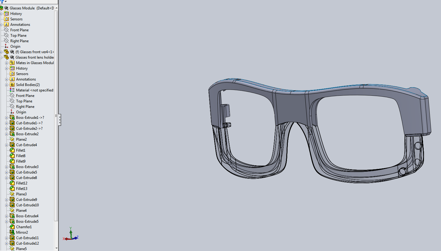 Glaucoma Capstone: Wearable Unit 16-17