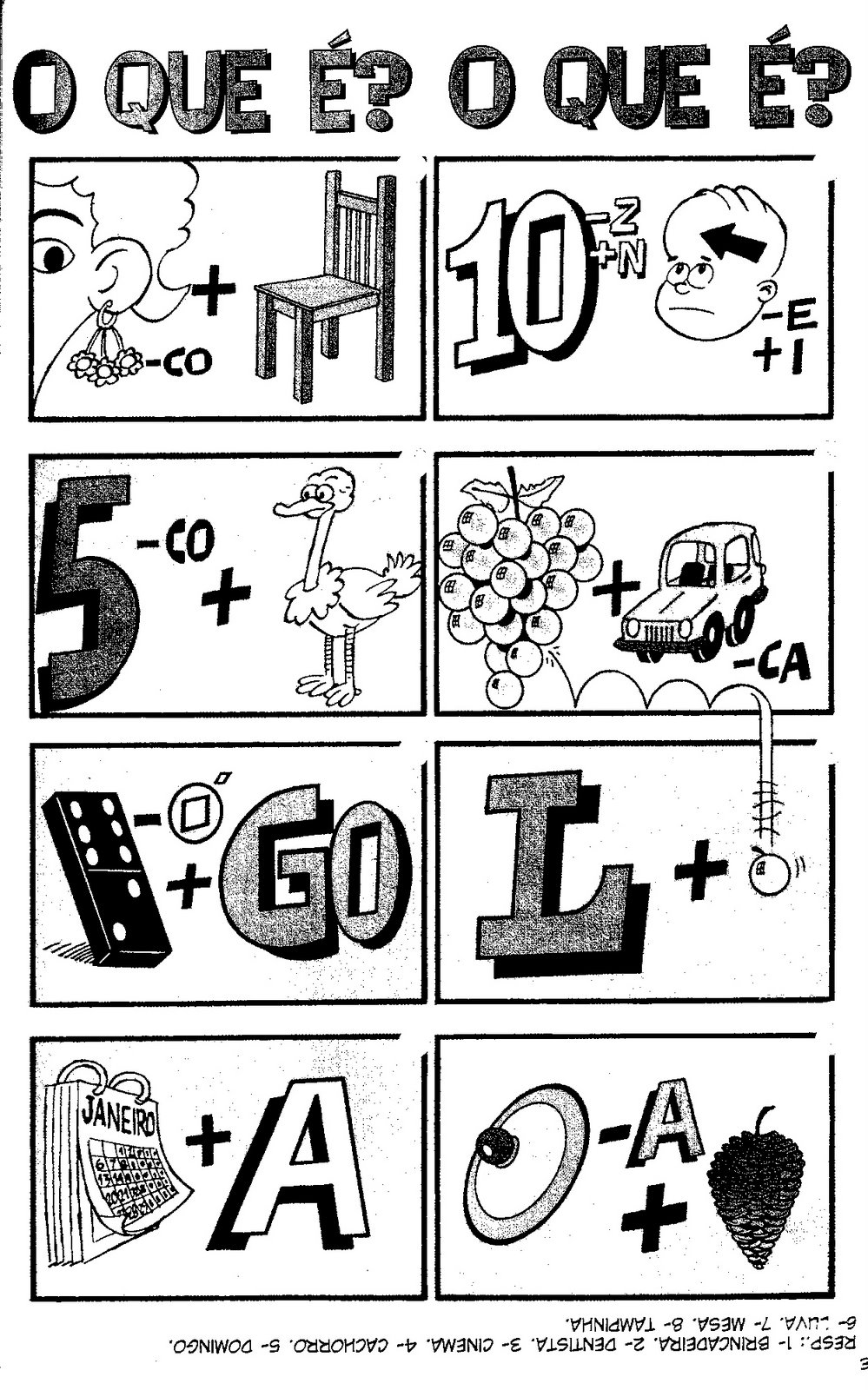 Atividades com Enigmas - ENSINANDO COM CARINHO