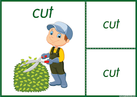 English for Kids Step by Step: Irregular Verbs Flashcards. Part 2.