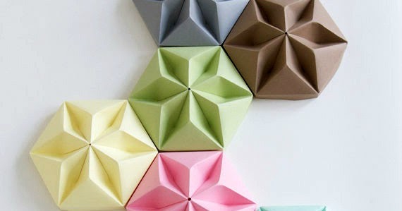 Origami Ceiling Cups for Paper Pendant Lamps by Studio Snowpuppe