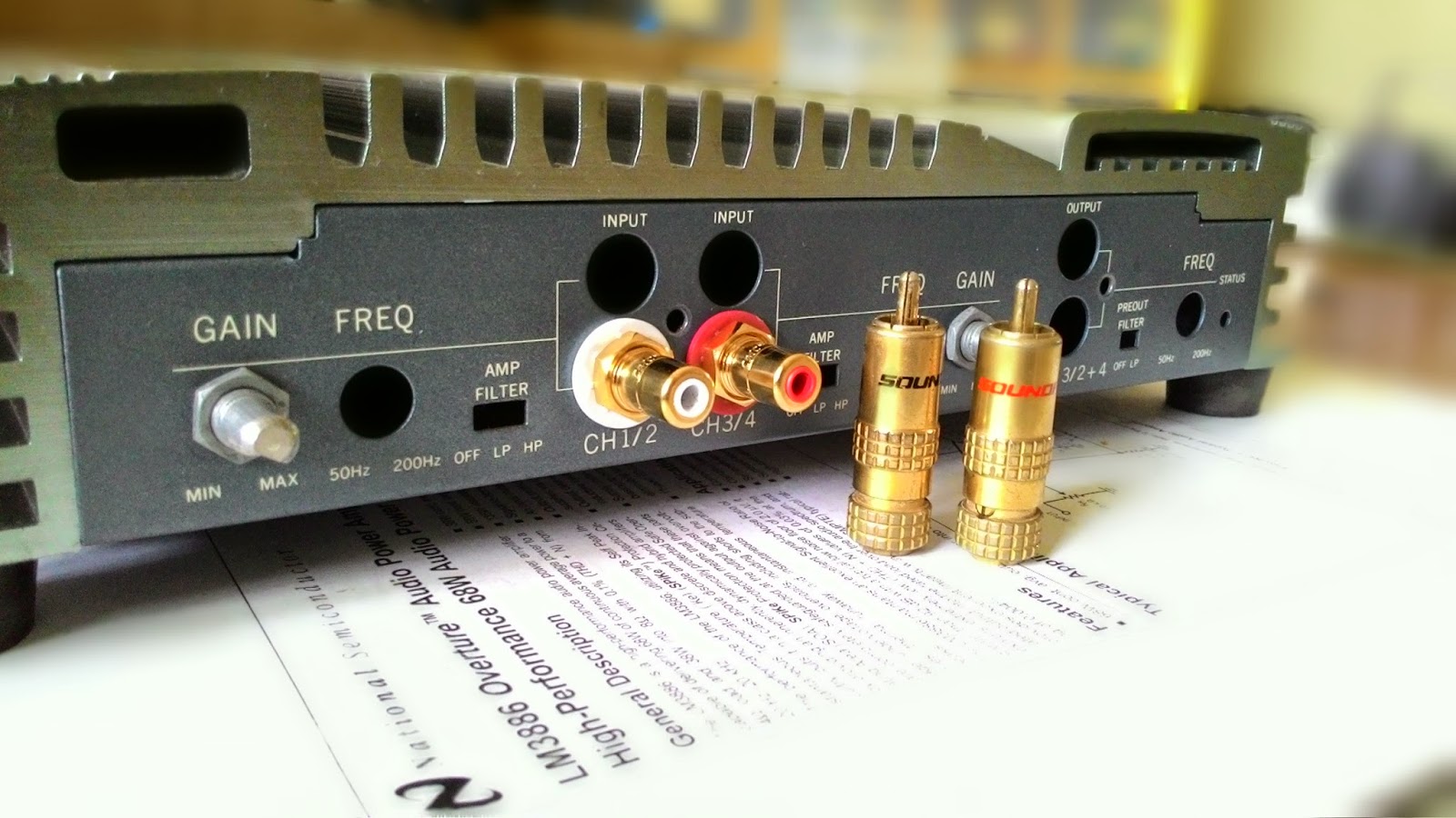 THE ORRONOCO AUDIO DIY: Gainclone Amplifier On My Car Audio System