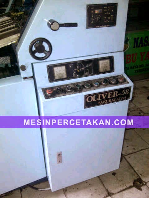 Oliver 58 | Sakurai Indonesia Offset