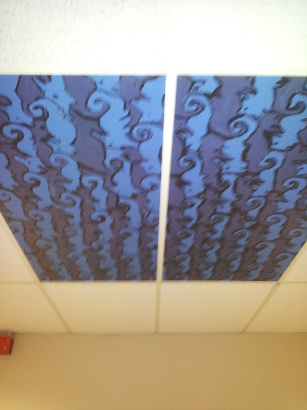One Point's Perspective: Ceiling Tiles Not Just for Ceilings Anymore.