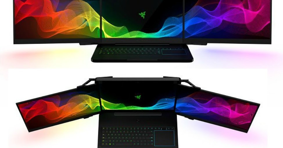 Razer's Project Valerie gaming laptop has three displays - AndroGuider ...