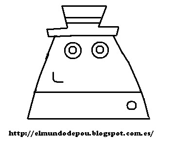 El mundo de Pou: Colorear pous