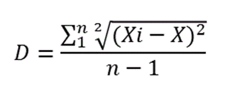 Que la máquina lo haga: Cálculo de desviación estándar