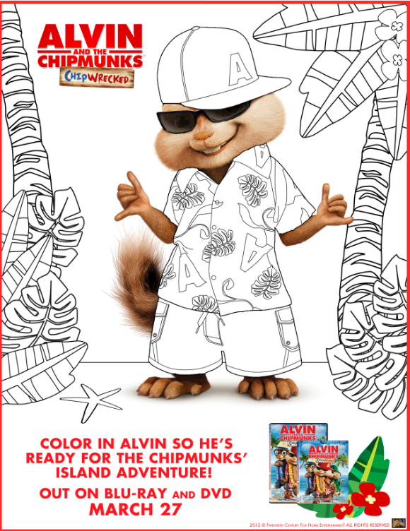 Susan's Disney Family: ALVIN AND THE CHIPMUNKS: CHIPWRECKED- Review and ...