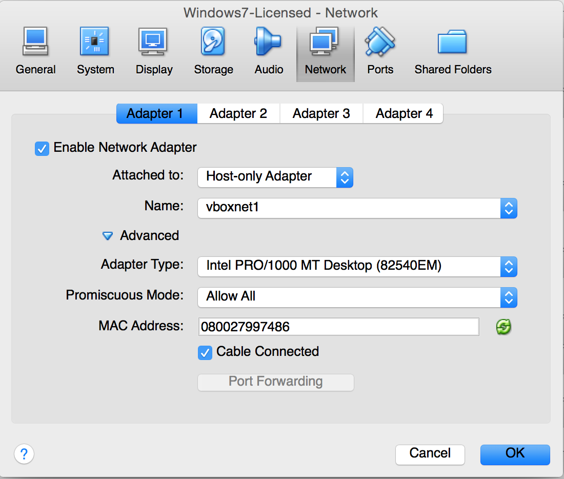 Some thing from my knowledge...: How to setup networking for Virtualbox ...