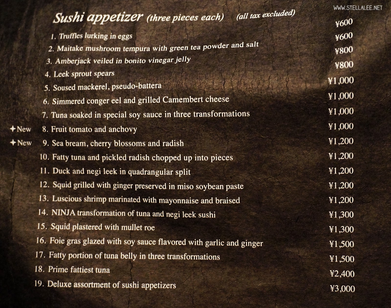 Ninja Akasaka Restaurant Review - Stella Lee ☆ Indonesia Beauty and ...