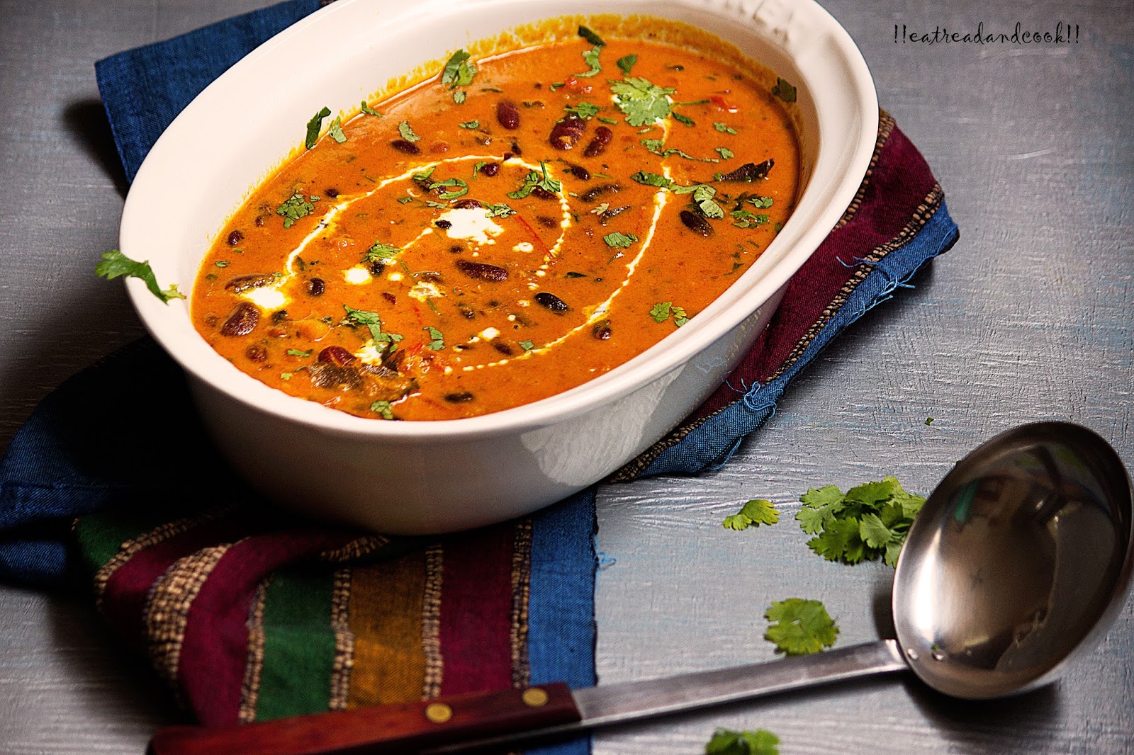 Pure Veg Rich and Creamy Rajma Curry