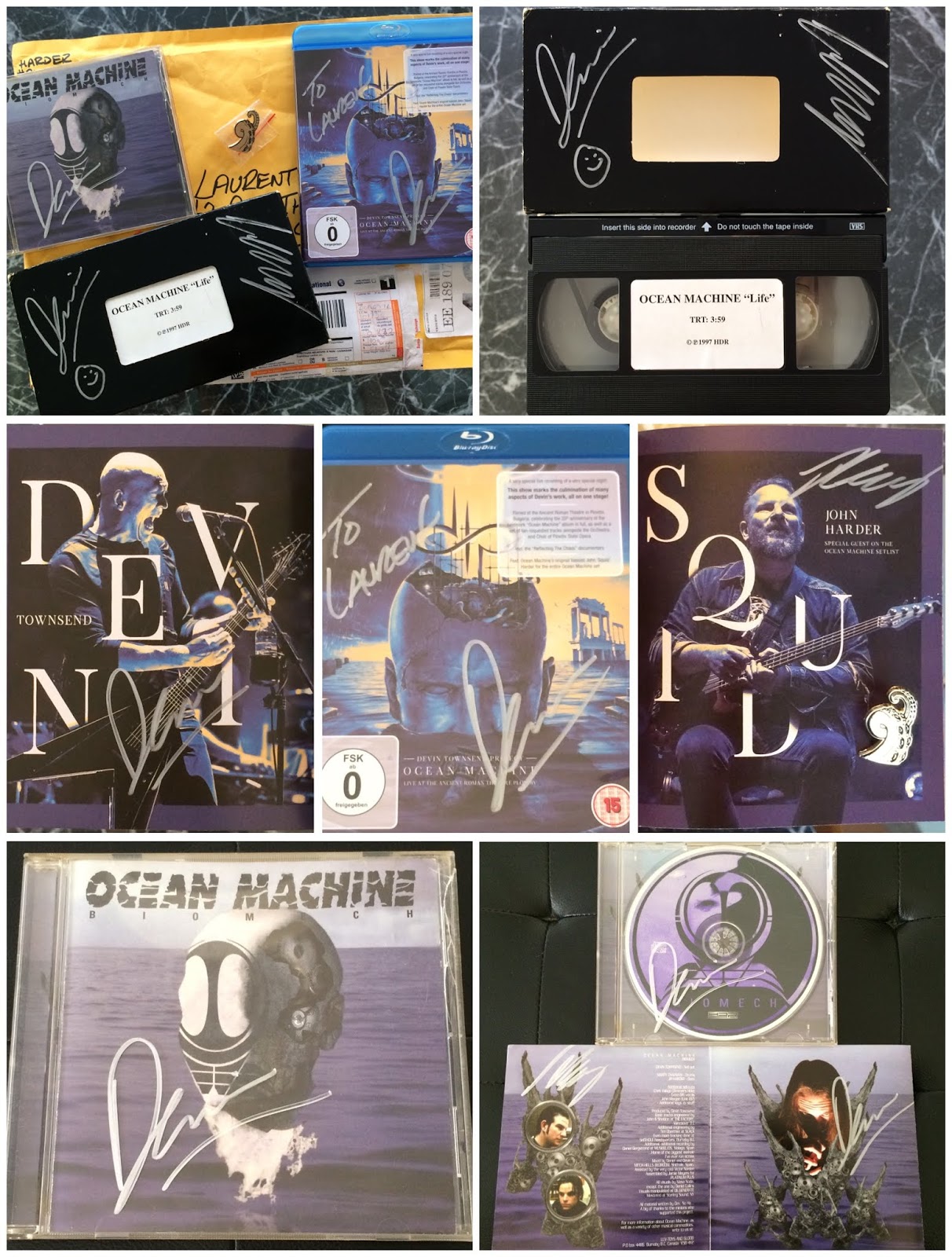Le Devin Circus: 【Collector】 Les trésors de Ocean Machine : VHS, CD ...
