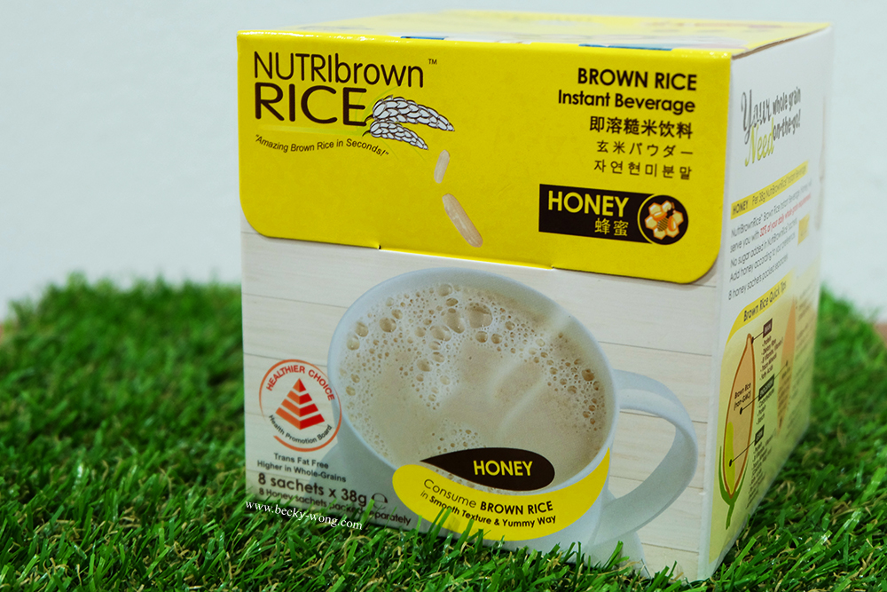 NutriBrownRice: Smooth and Yummy Instant Brown Rice Drink! | Becky-Wong