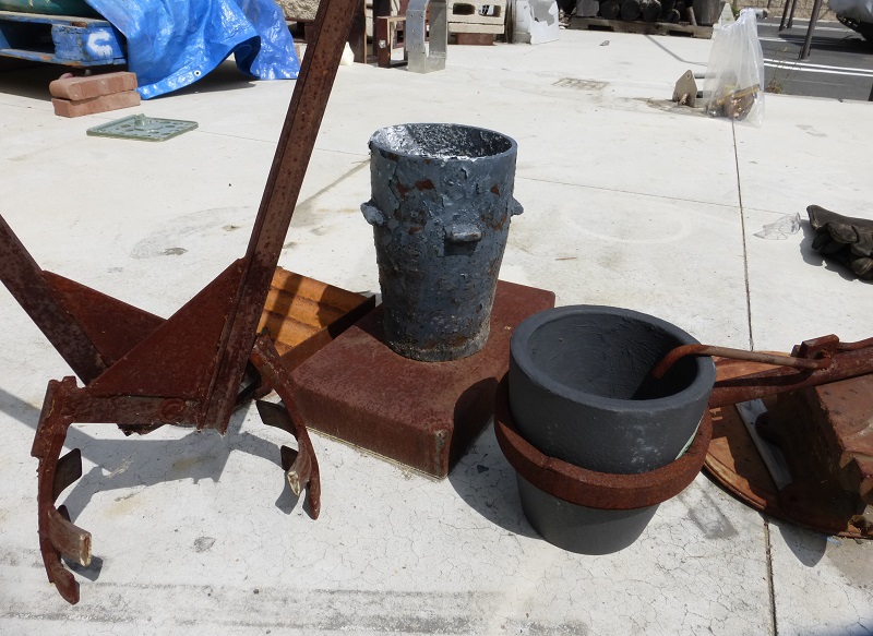 New Crucible and Casting Brass | Greens and Machines