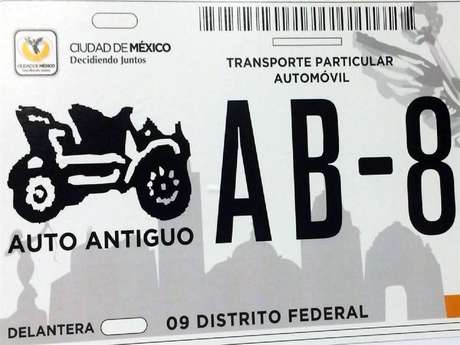 Auto Antiguo: Placas y Clasificaciones