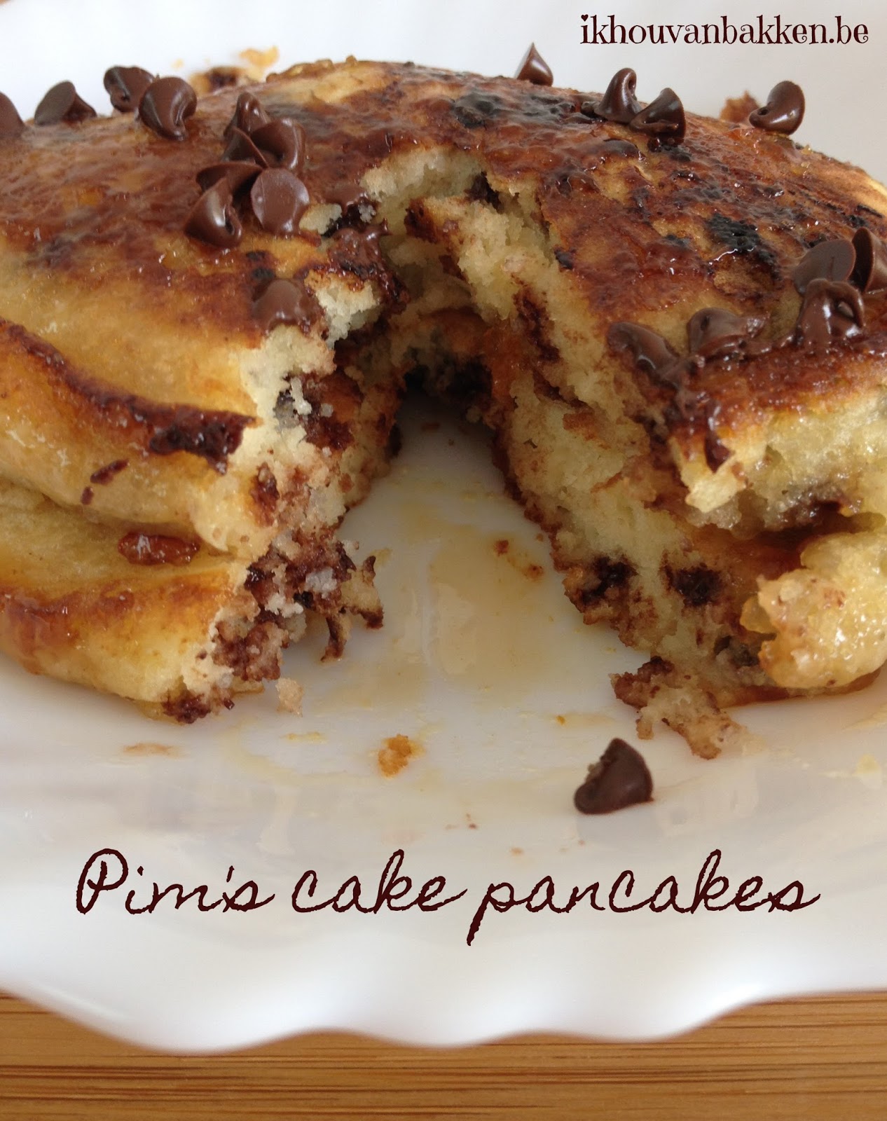 Ik hou van bakken: Pim's cake pancakes (Jaffa pancakes)