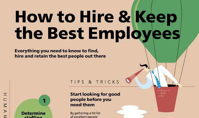 How to Hire and Keep the Best Employees #infographic - Visualistan