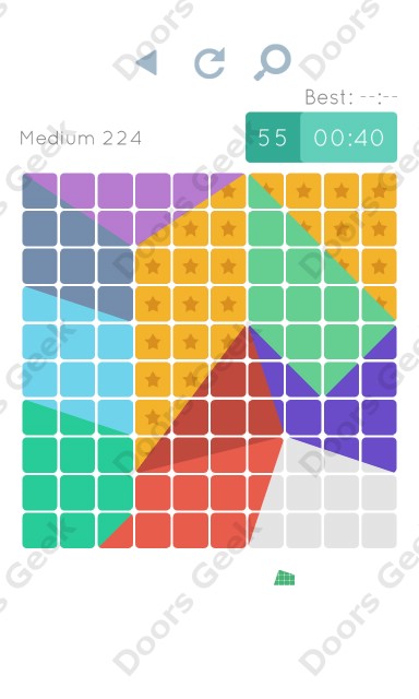 Blocks & Shapes [Medium] Level 224 Solution ~ Doors Geek