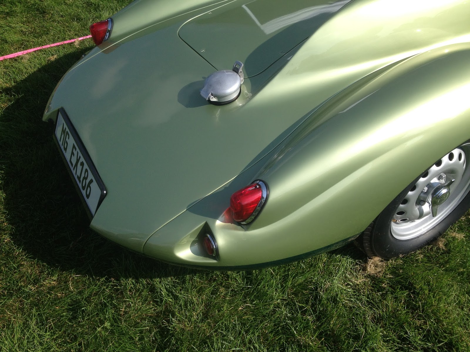 poeschl on cars : MG EX 186 at Colorado Conclave of British Cars