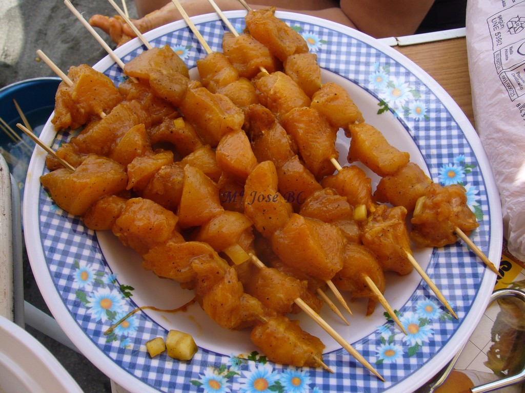 No dejamos ni las migas: Pinchitos de pollo