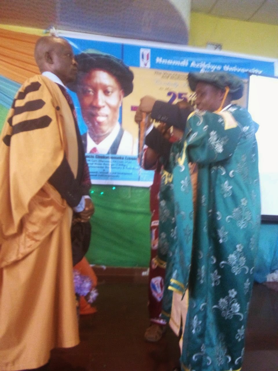 Prof Emeka Ezeonu mounted podium for 2 hours speaking on Poisons beyond ...