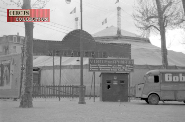 Circus -Collection: Cirque Napoleon Rancy 1960, photos