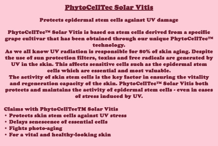Double Stem Cell : PhytoCellTec™ Solar Vitis PhytoCellTec™ (Grape Stem ...