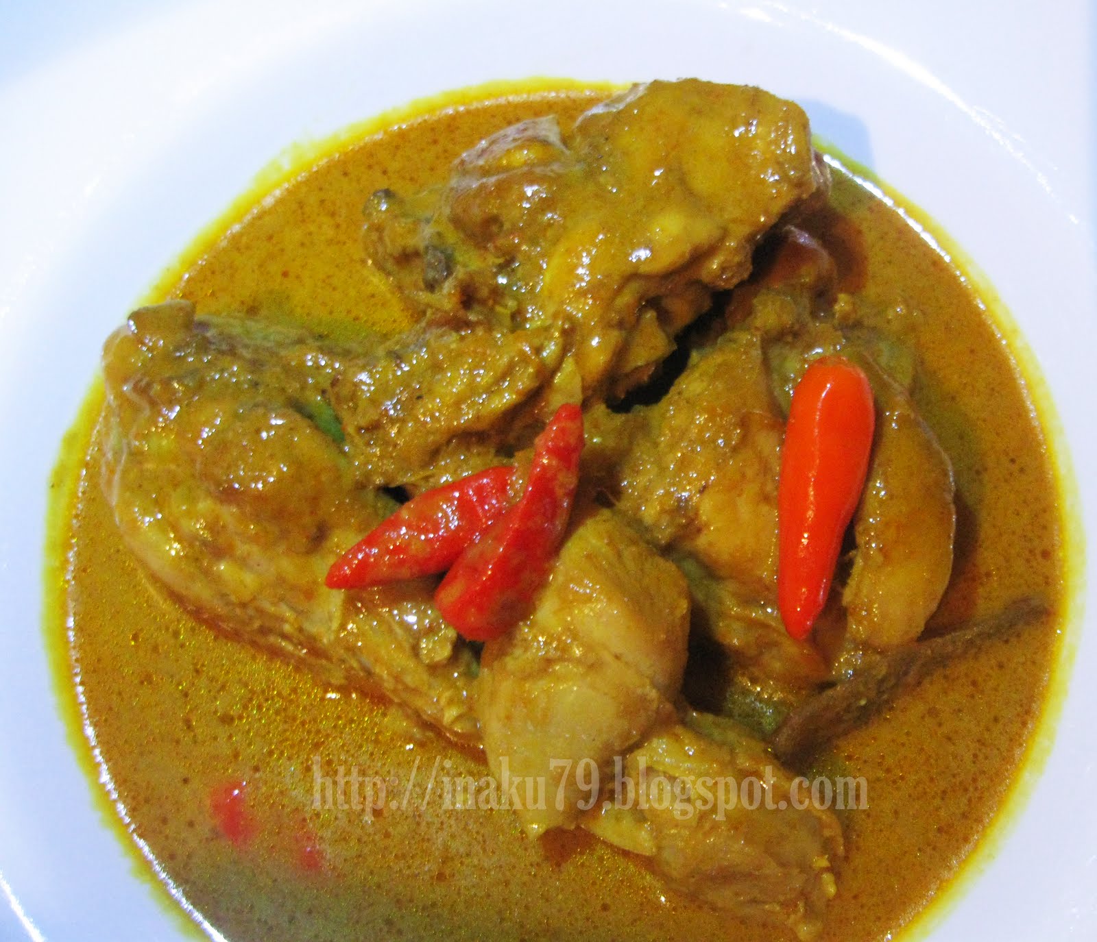 INAKU'S NOTES: GULAI AYAM.... sedapnyerrrrrrrr!!!!