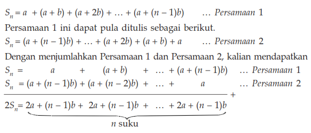 Deret Hitung/Deret Aritmetika Lengkap dengan Contoh Soal dan ...