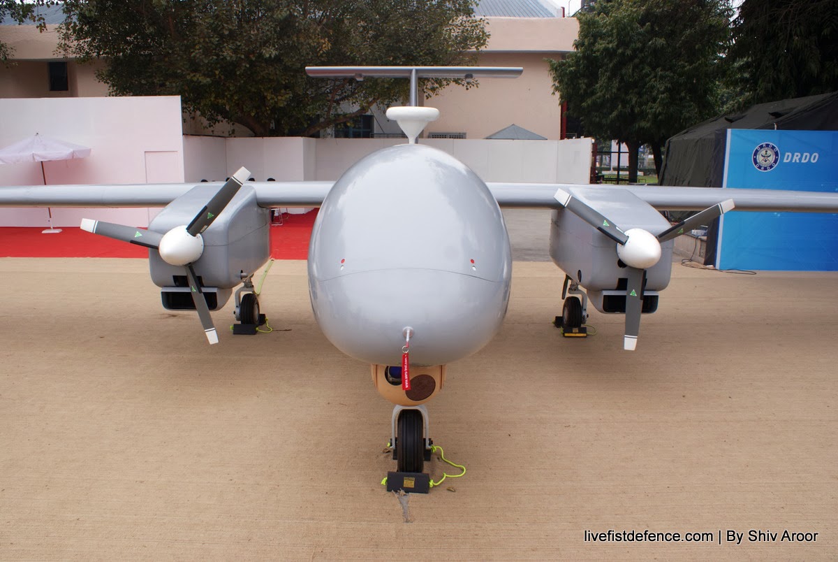 India's Rustom-2 MALE UAS Takes Final Shape, 1st Flight Soon - Livefist