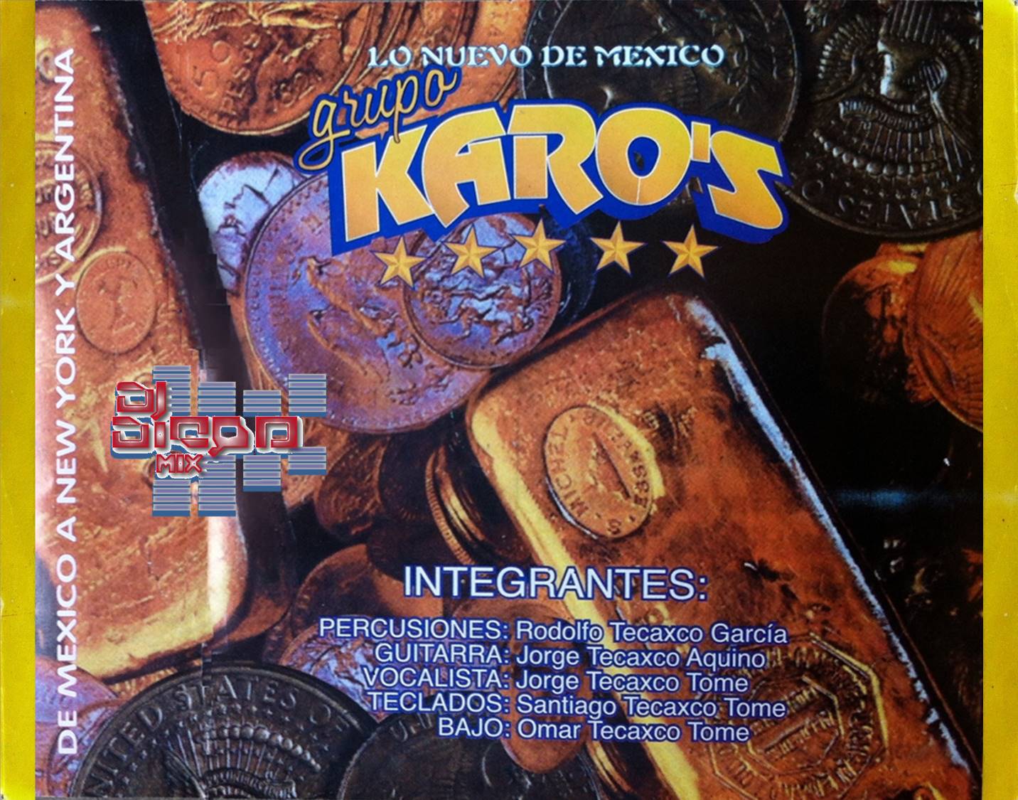 D.j. Diego Mixx: Grupo Karo´s "De Mexico A New Yok Y Argentina"