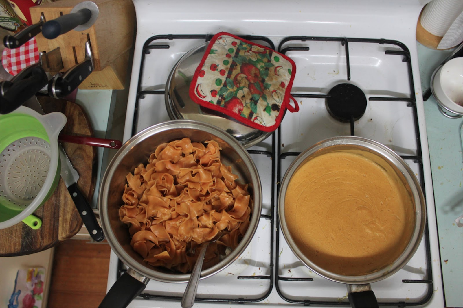 Green Gourmet Giraffe: PP Cheeseless Cheese Sauce, Birthdays and Boyd