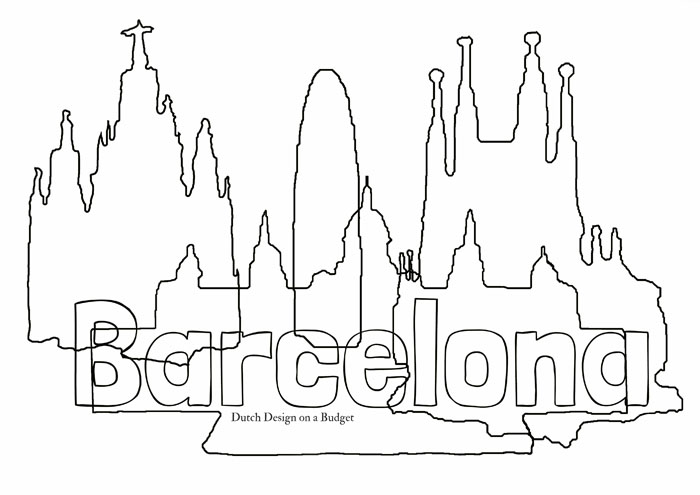 Dutch Design on a Budget: Free Printable: Barcelona Posters + Mini DIY