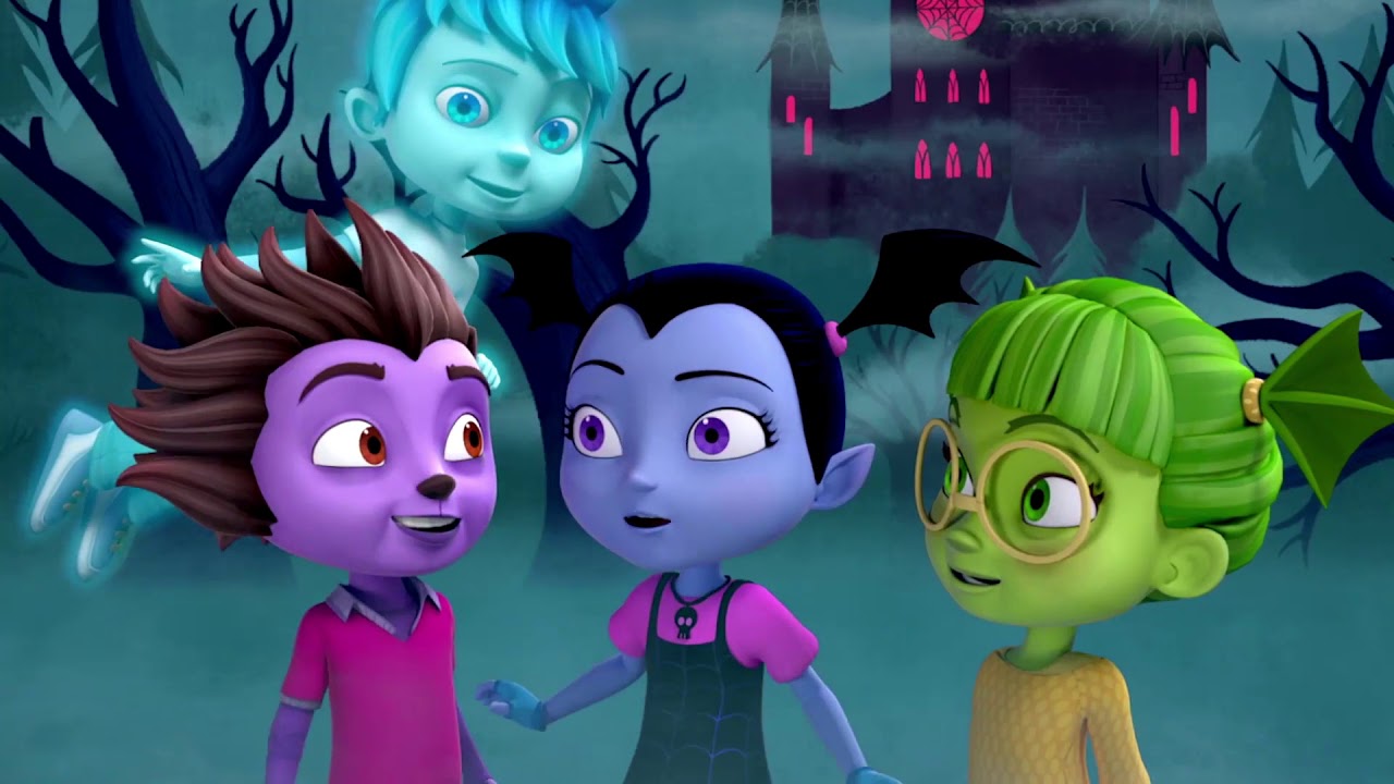 Vampirina, Disney Junior,Vampirina Hauntley, Vee, Oxana Hauntley, Boris ...