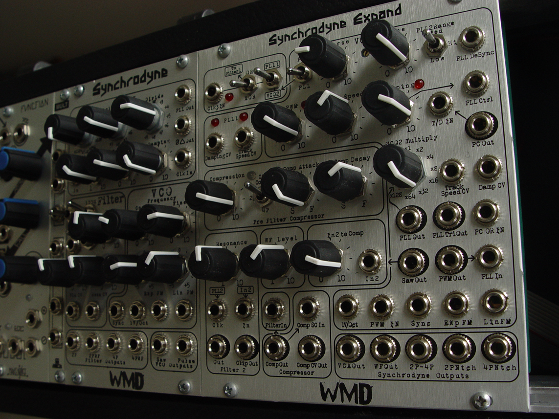 MATRIXSYNTH: WMD Synchrodyne + Expander Doepfer Eurorack Modular Synthesizer