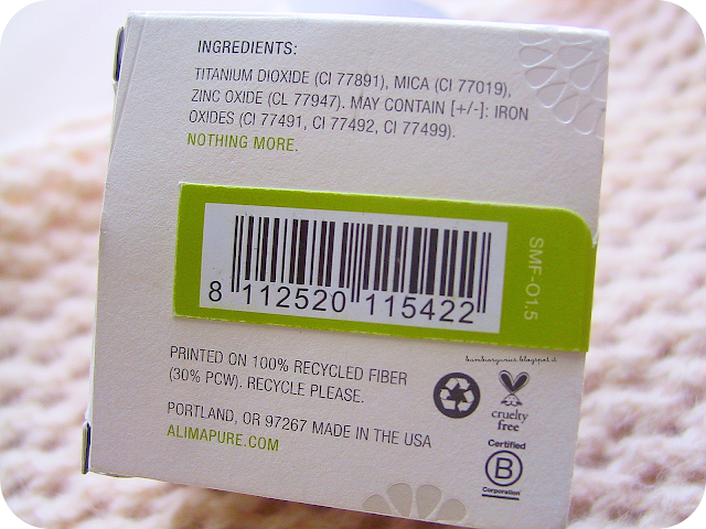 Bambi Organics : Preview *Alima Pure* Satin Foundation Olive 1.5