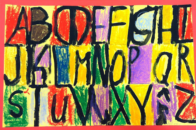 ART with Mrs. A: 1st Grade ABC Art