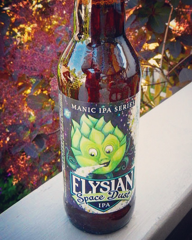 Bite and Booze: Beers with Chuck: Elysian's Space Dust IPA
