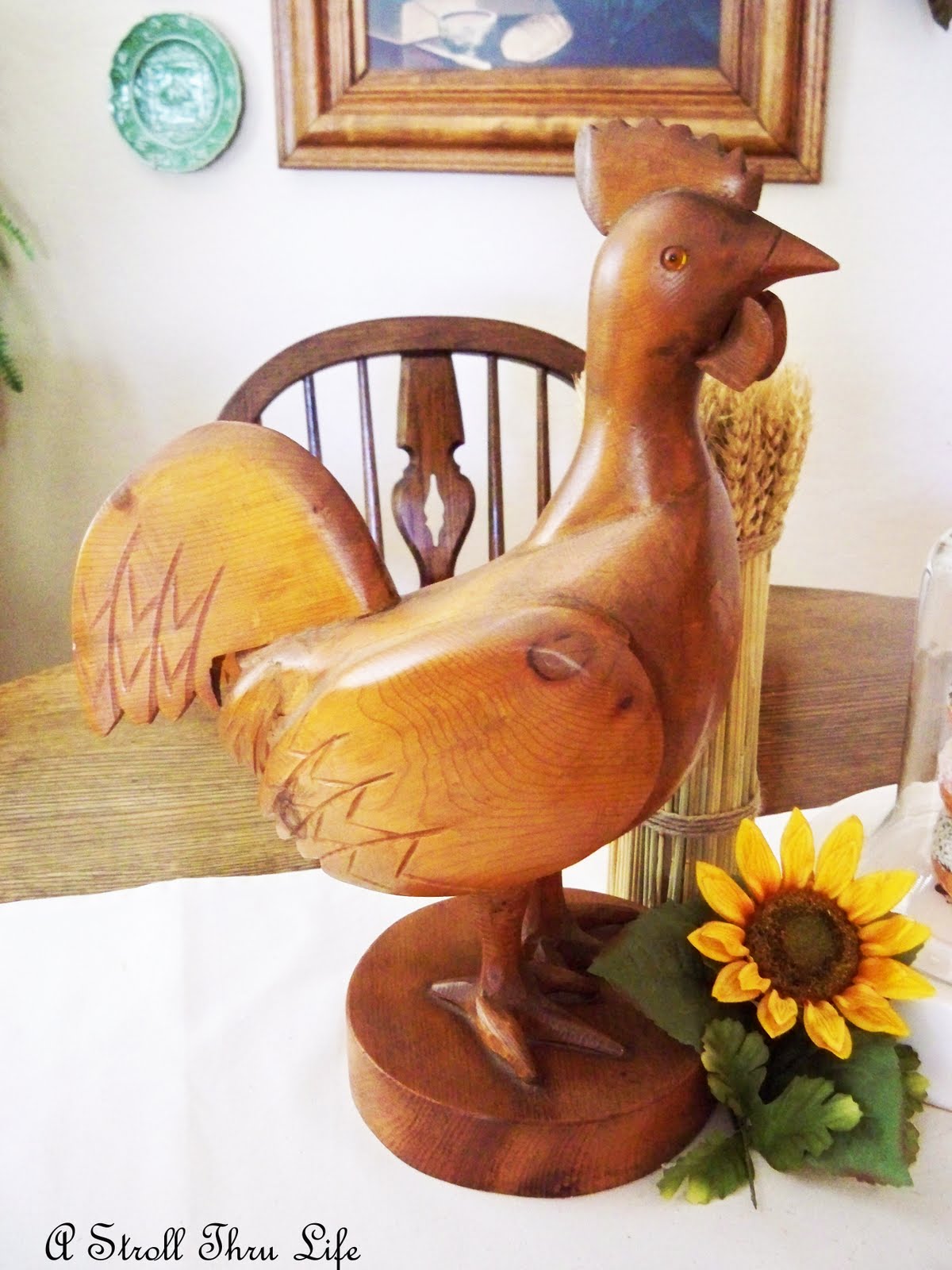 A Stroll Thru Life: Pennsylvania Dutch Carved Rooster